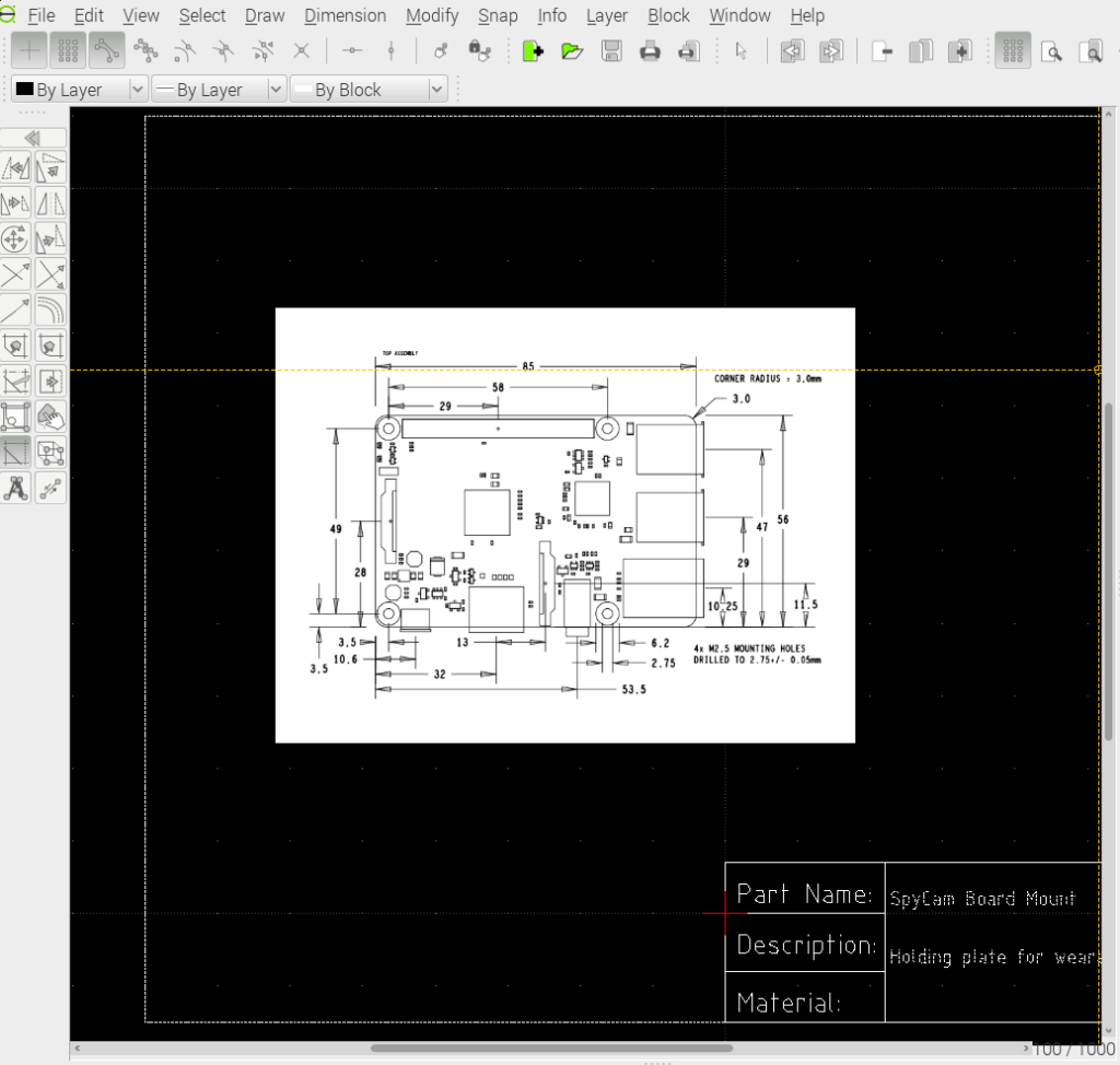 2D CAD Tools For a Raspberry Pi 3 with Raspbian – 3D NPD: CAD, 3D ...